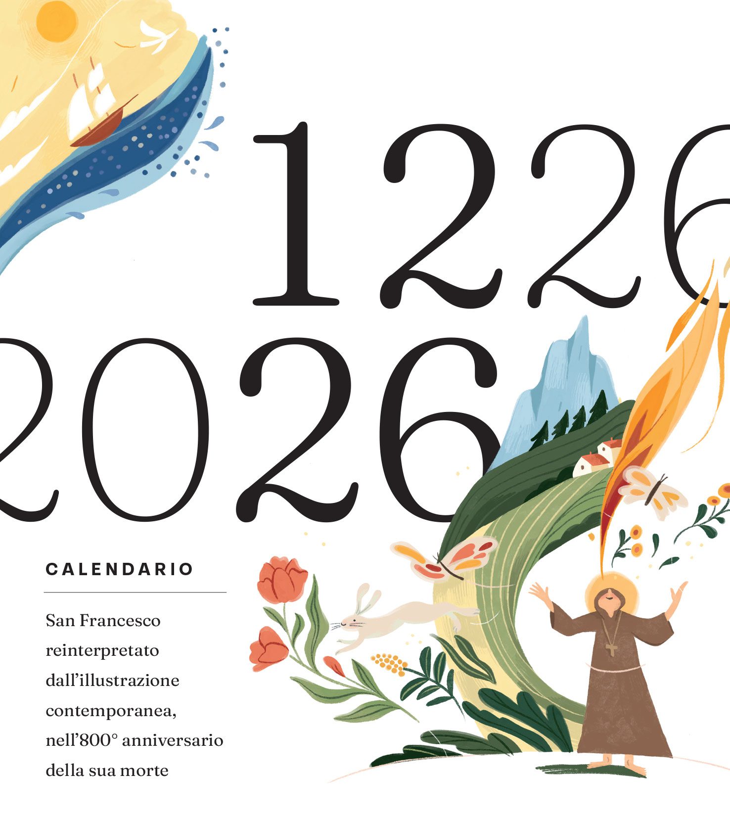 1226 il calendario di Mediagraf dedicato a San Francesco | Mediagraf SpA